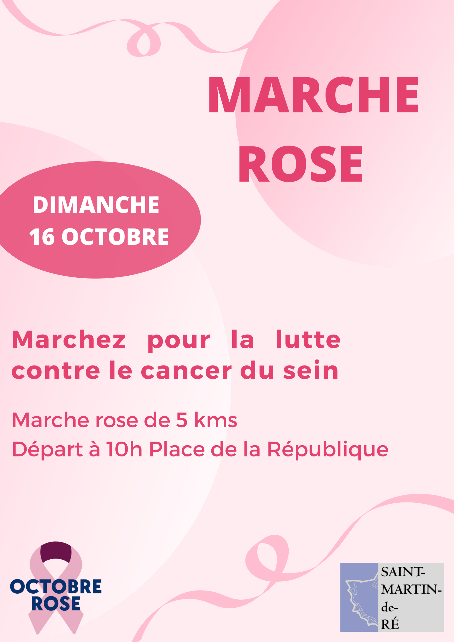 La Marche Rose - Site officiel de la Mairie de Saint-Martin-de-Ré