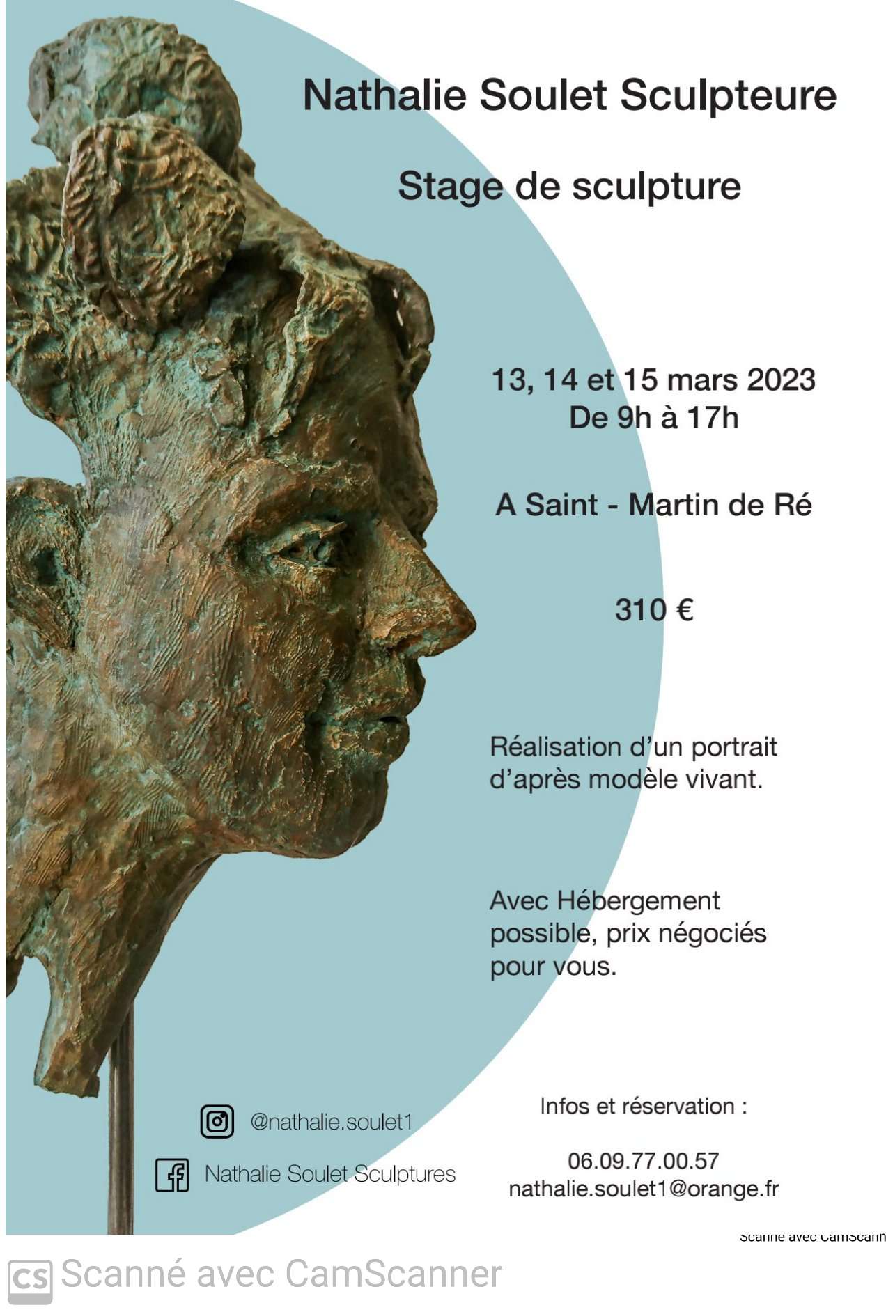 Stage de Sculpture - Nathalie Soulet - Site officiel de la Mairie de ...