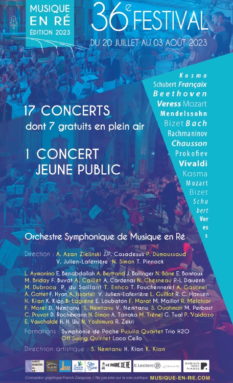Musique en Ré : concert de clôture - Site officiel de la Mairie de ...