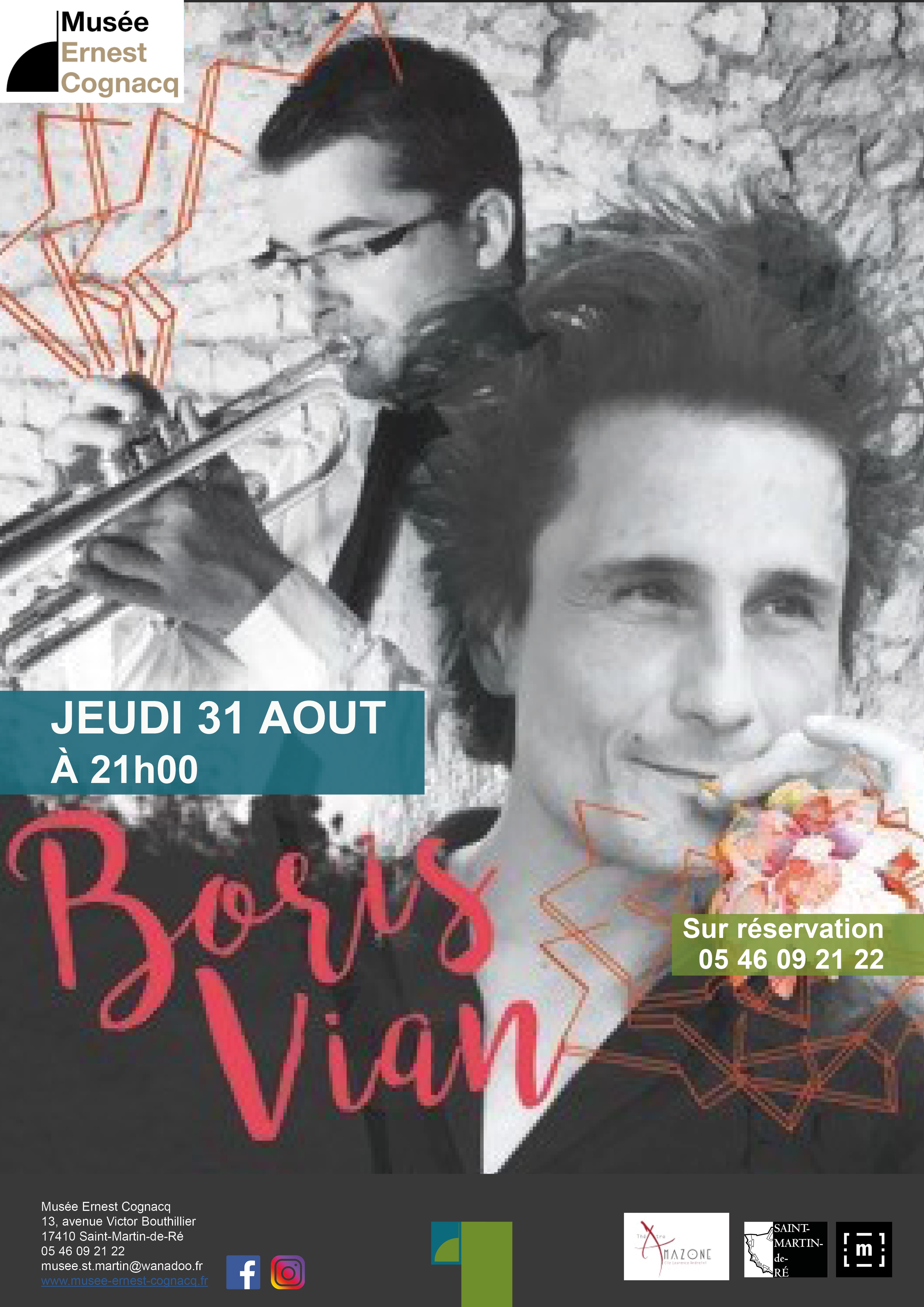 Boris Vian : Correspondance Jazz (Lecture Théâtralisée) - Site officiel ...